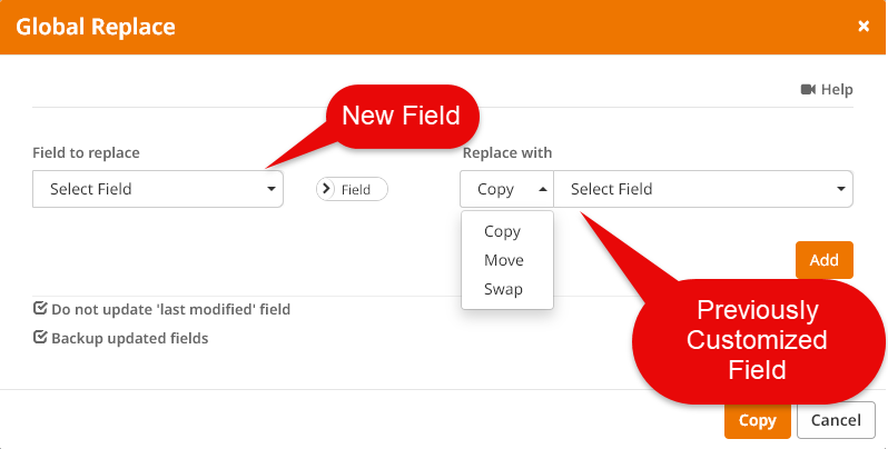 Mass Updating Multiple Records With Global Replace Realnex Knowledge Base 